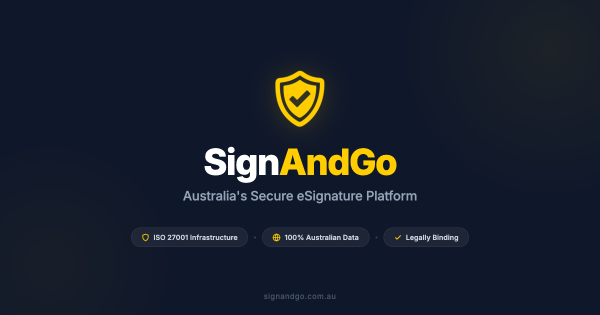 Free Australian Legal Templates: Customise & Sign Online | SignAndGo